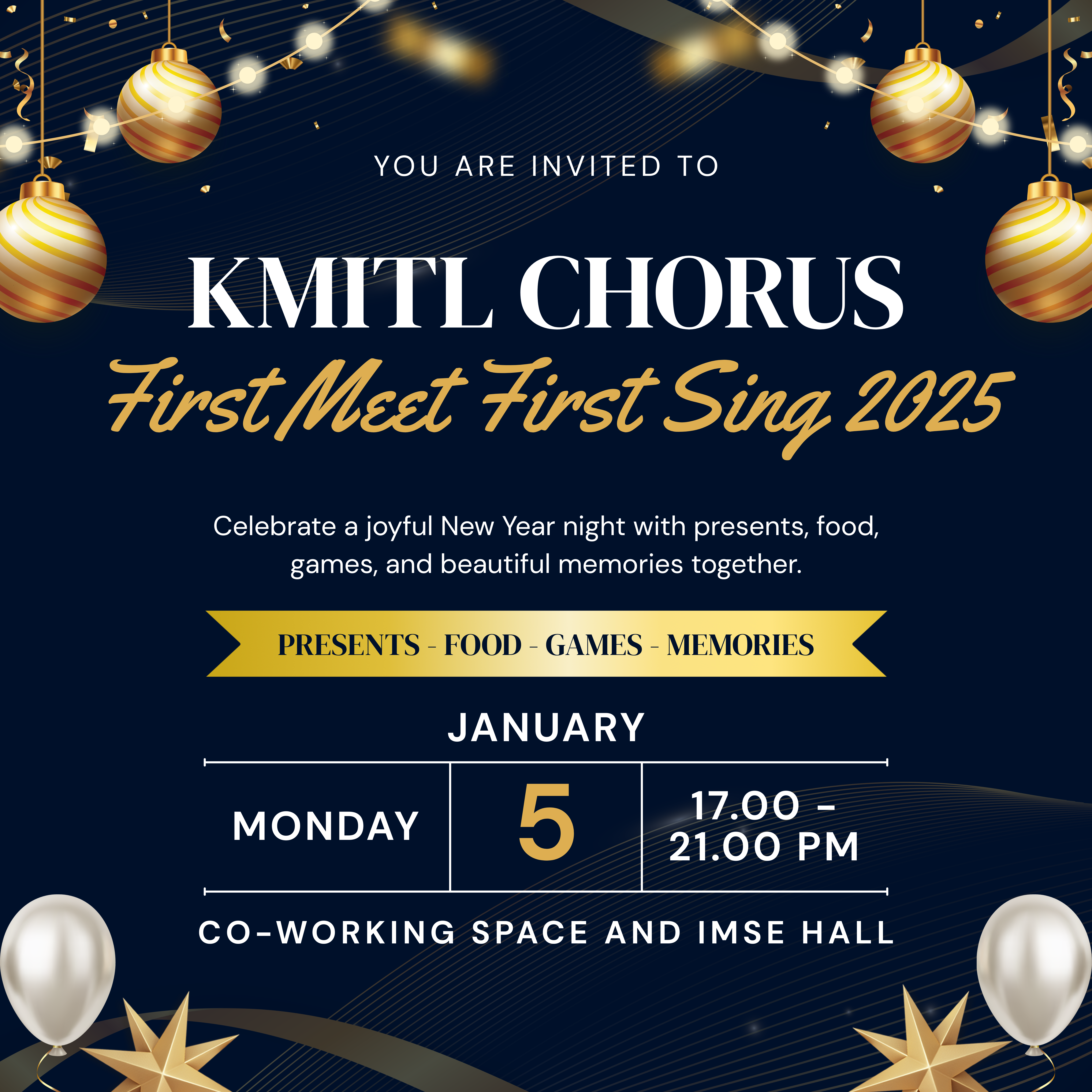 KMITL Chorus First Meet First Sing 2025 | KMITL Events